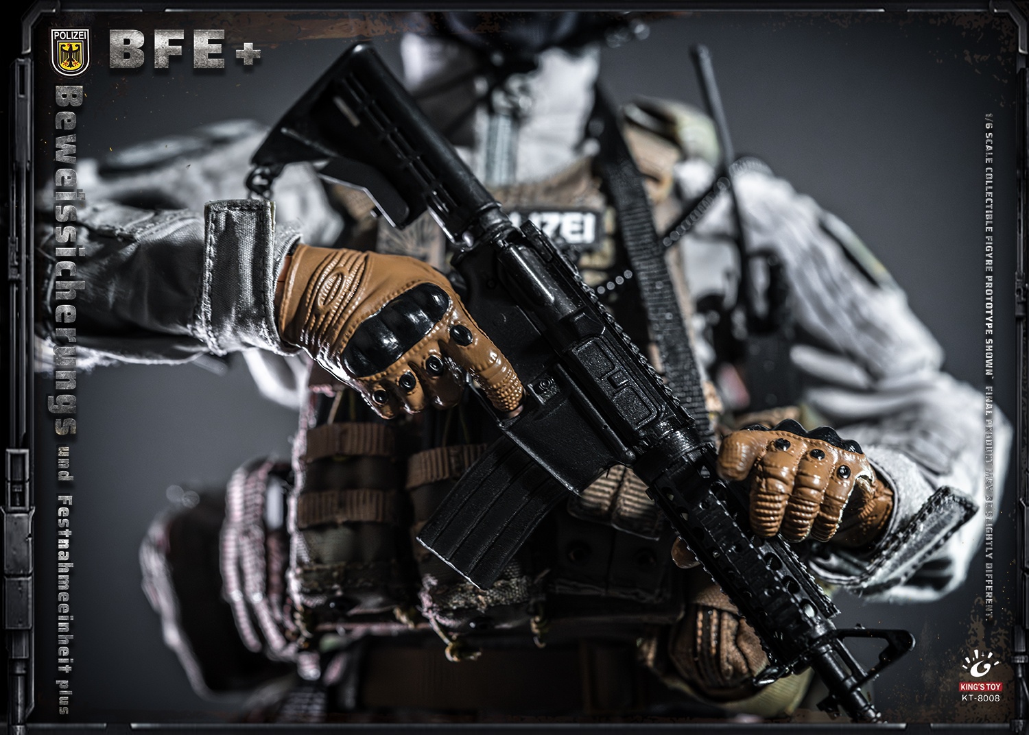 King's Toy 1/6 BFE+ German Anti-Terrorist Police Special Action ...