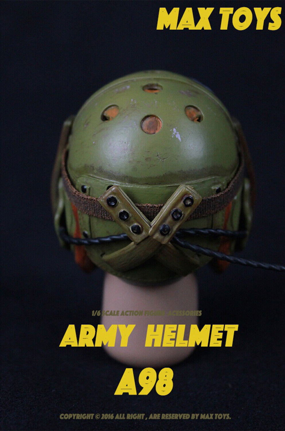 1/6 Max Toys Army Tanker Helmet A98 [MAX-A98] - EKIA Hobbies