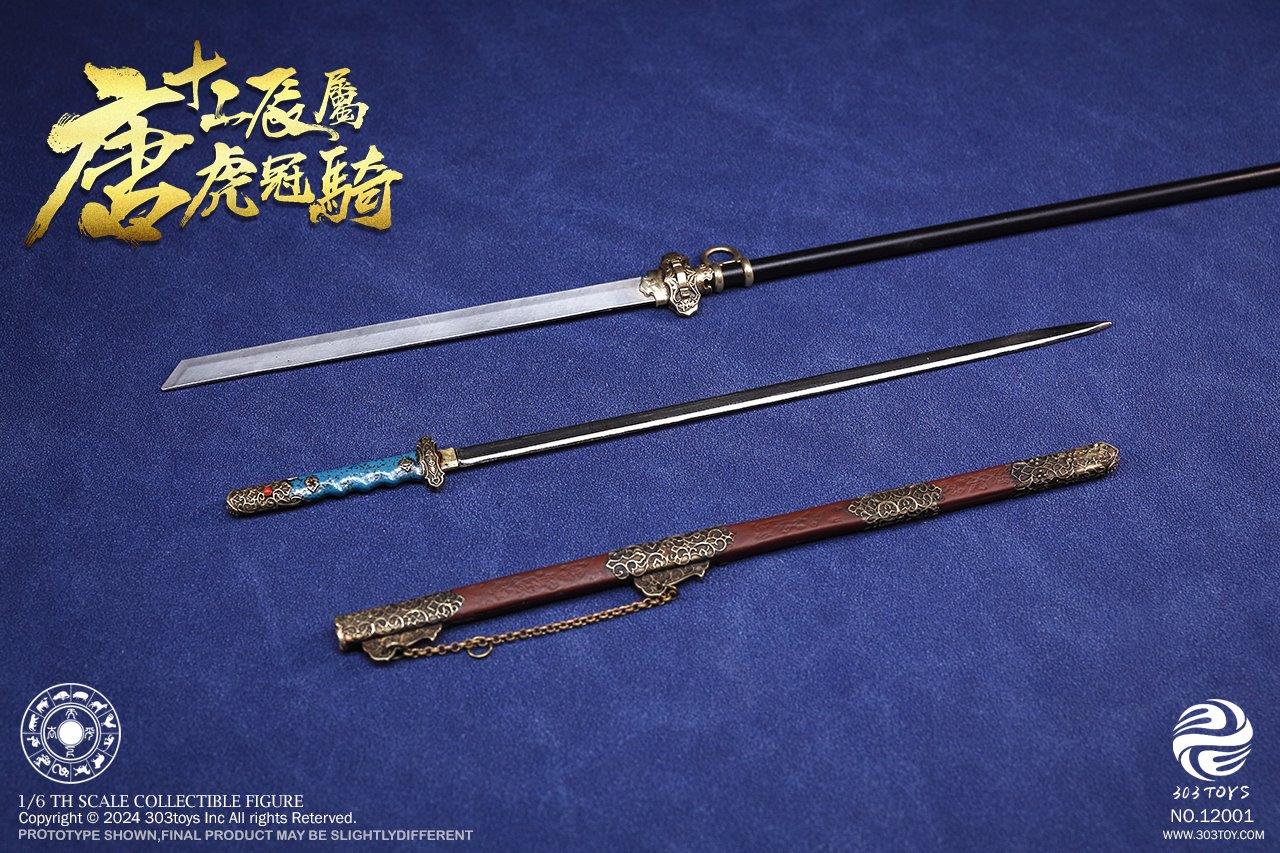 303 Toys 1/6 THE CHINESE ZODIAC WARRIORS TANG ELITE TIGER CAVALRY ...