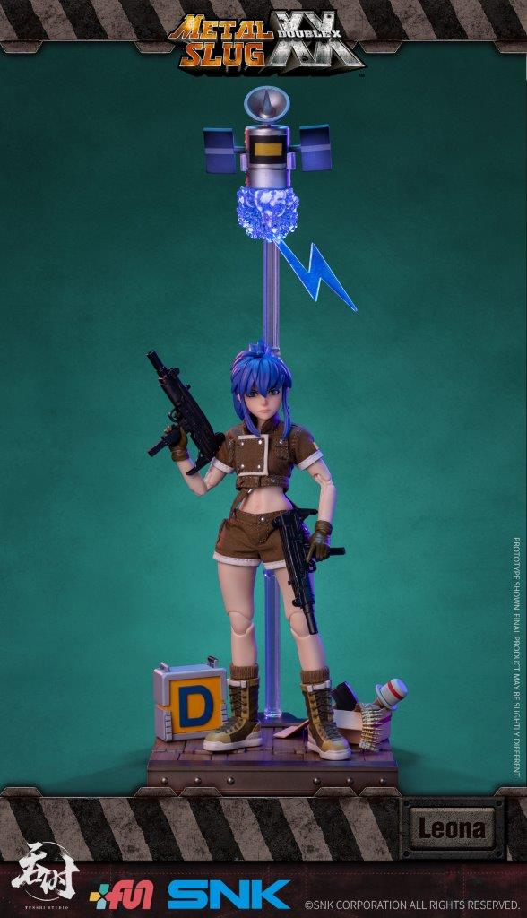 Tunshi Studio 1/12 SNK Metal Slug XX Leona Heidern Figure [TSS-012 ...
