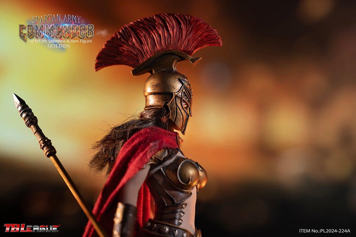 TBLeague 1/12 Spartan Army Commander Golden Collectible Figure [PL2024 ...