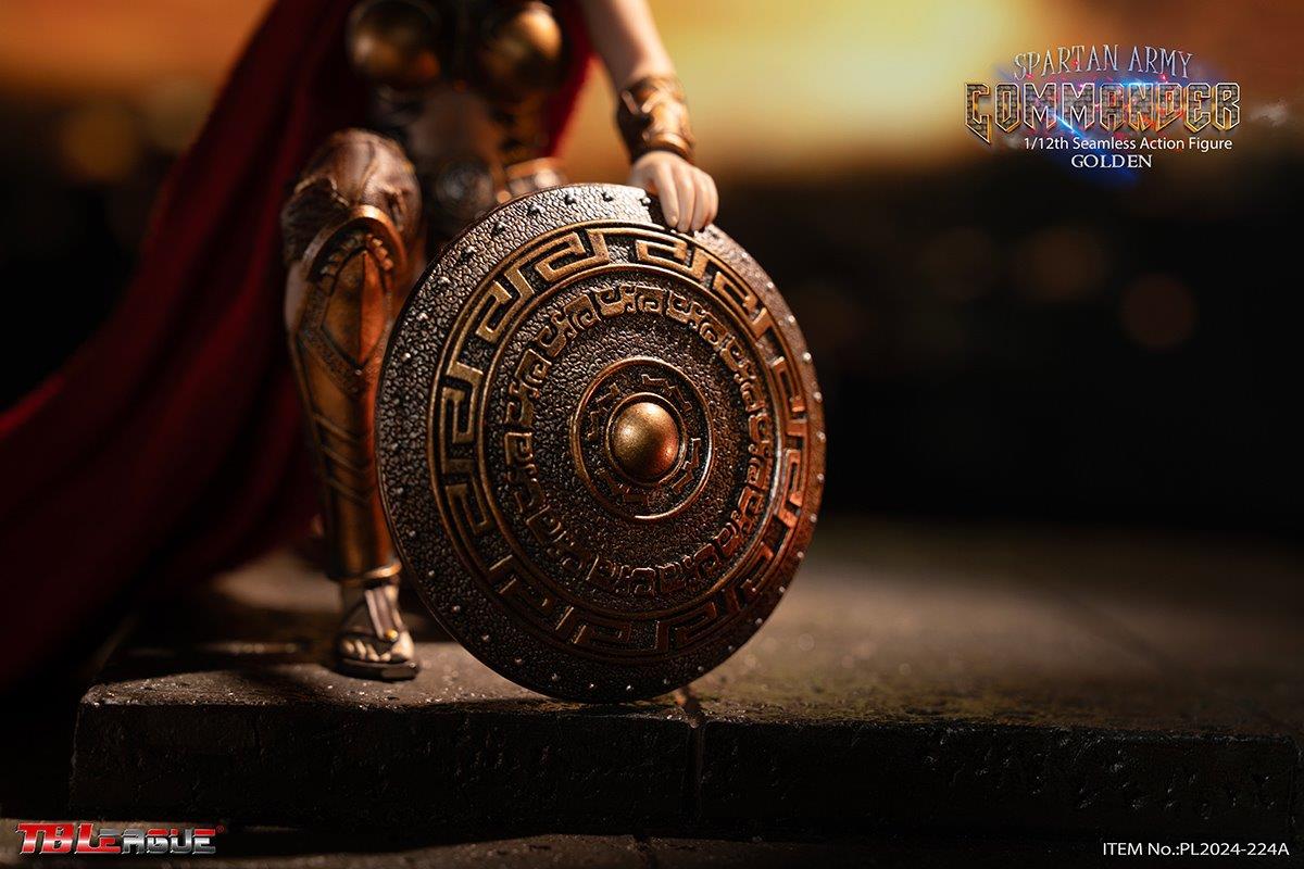 TBLeague 1/12 Spartan Army Commander Golden Collectible Figure [PL2024 ...