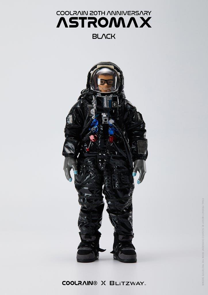 Coolrain x Blitzway Astromax Black 1/6 Action Figure [BW-BO70101 ...