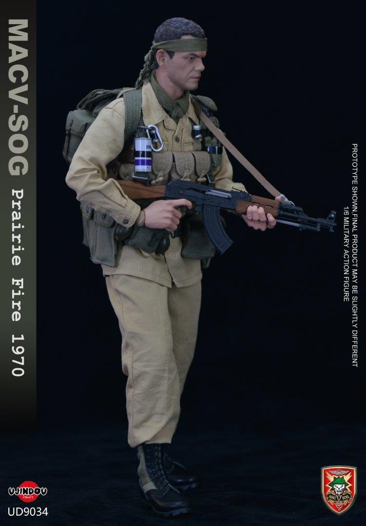 UJINDOU 1/6 MACV-SOG Prairie Fire 1970 Action Figure [UD-9034] - EKIA ...