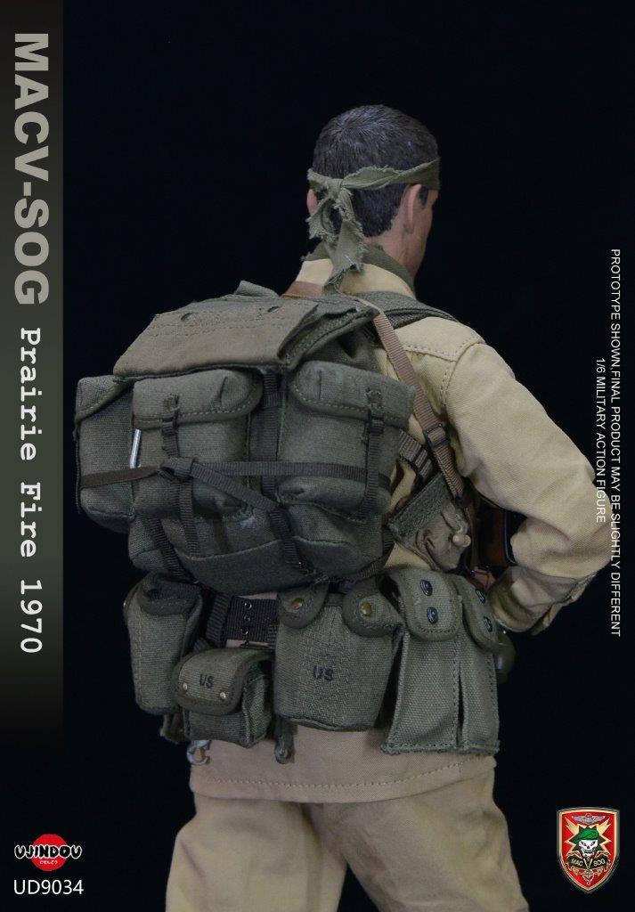 UJINDOU 1/6 MACV-SOG Prairie Fire 1970 Action Figure [UD-9034] - EKIA ...