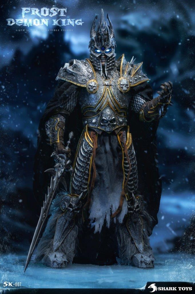 1/6 Shark Toys Frost Demon King Single Edition Action Figure [SRT-SK007 ...