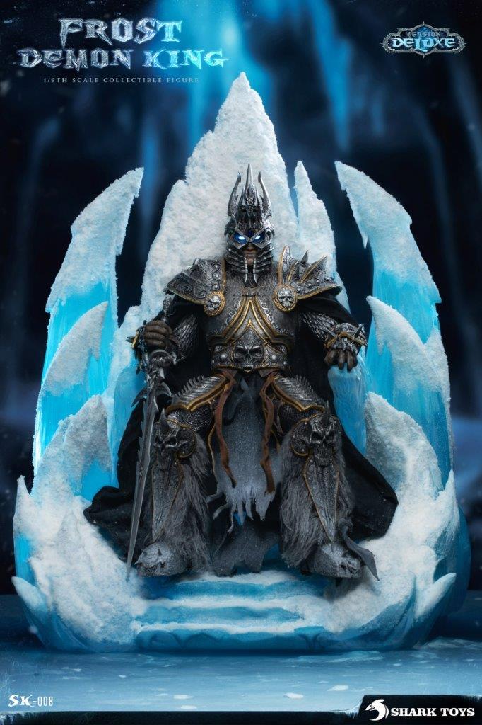 1/6 Shark Toys Frost Demon King Deluxe Edition Action Figure [SRT-SK008 ...