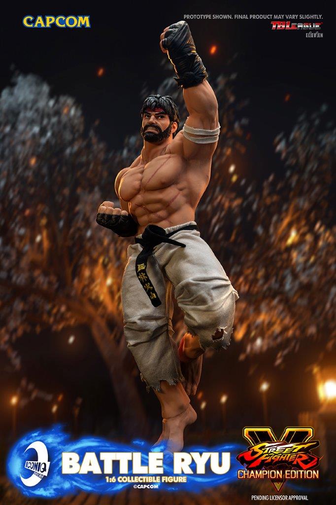 1:6 Street Fighter Battle Ryu Figure by Capcom X Iconiq Studios X ...