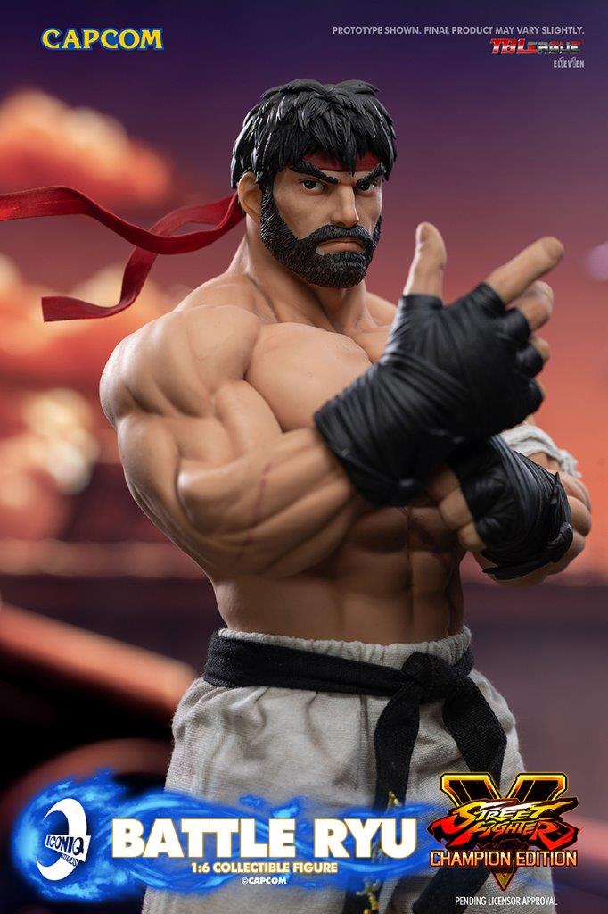 1:6 Street Fighter Battle Ryu Figure by Capcom X Iconiq Studios X ...