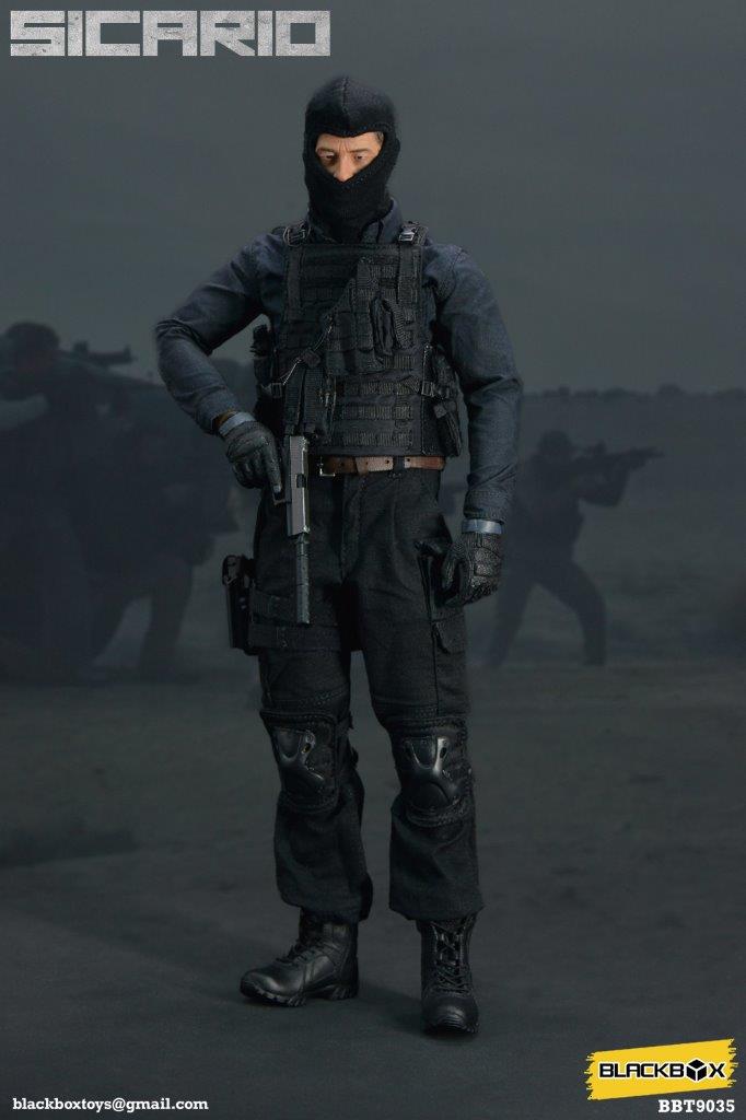 Black Box Toys 1:6 Sicario Action Figure [BB-9035] - EKIA Hobbies