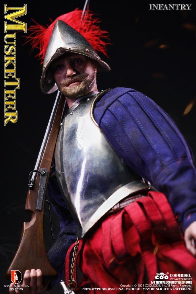 1/6 COO Model Spanish Musketeer Action Figure [CM-SE139] - EKIA Hobbies