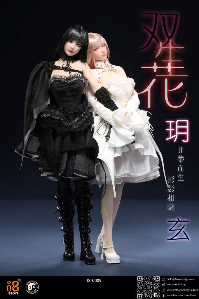 i8TOYS 1/6 Twin Flowers Sister Xuan Female Figure Accessories [i8-C009X ...