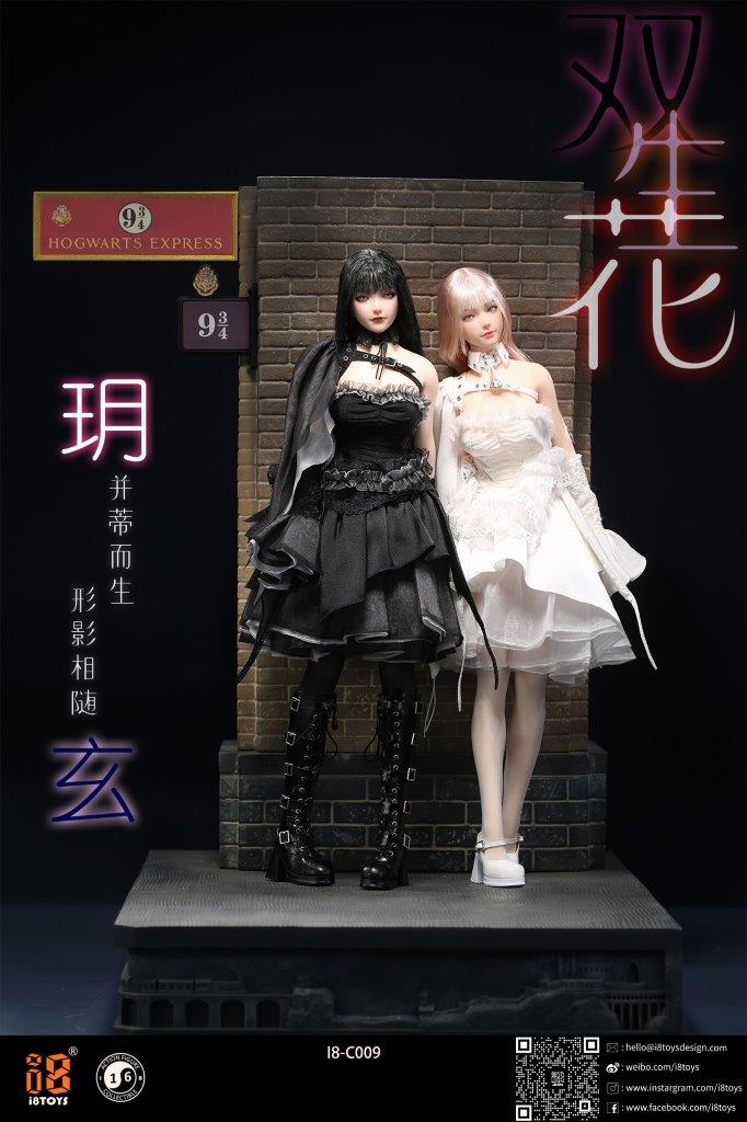 i8TOYS 1/6 Twin Flowers Sister Xuan Female Figure Accessories [i8-C009X ...