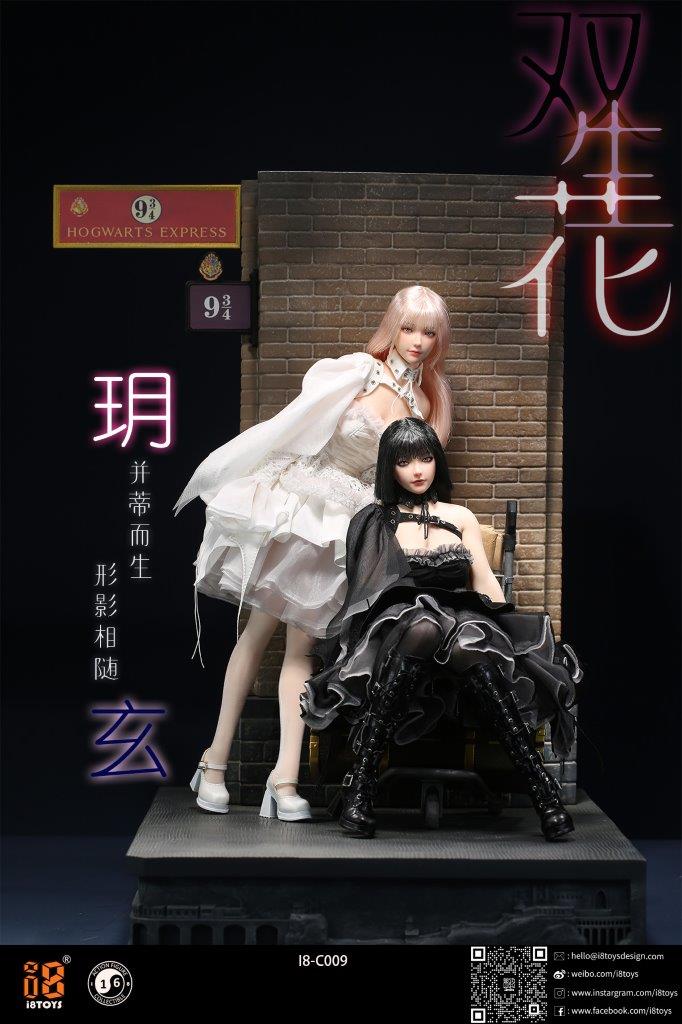 i8TOYS 1/6 Twin Flowers Sister Xuan Female Figure Accessories [i8-C009X ...
