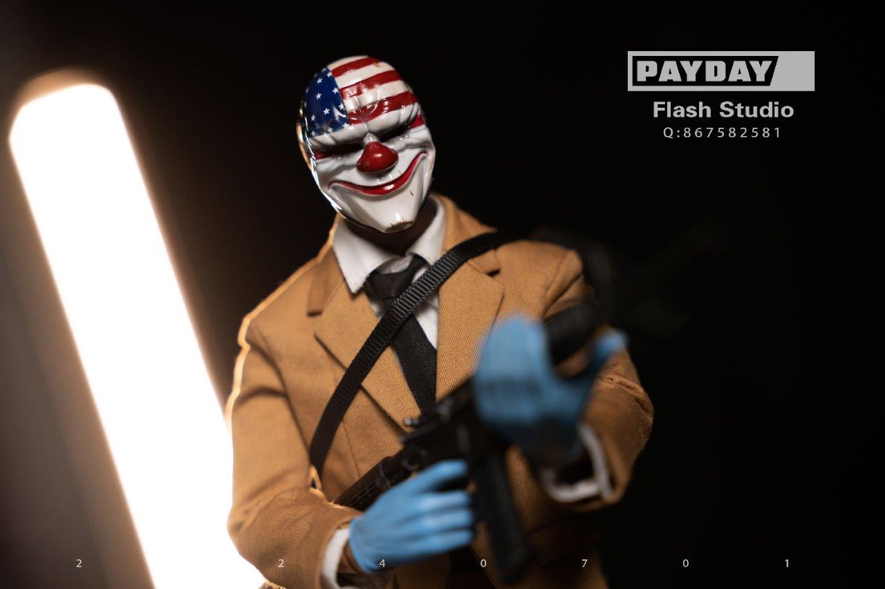 Flash Studio 1/6 Scale Dallas PayDay Collectibles Figure [FX-S003 ...