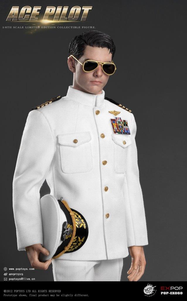 POP Toys 1/6 ACE Pilot Uniform Version Collectibles Figure [POP-EX060 ...
