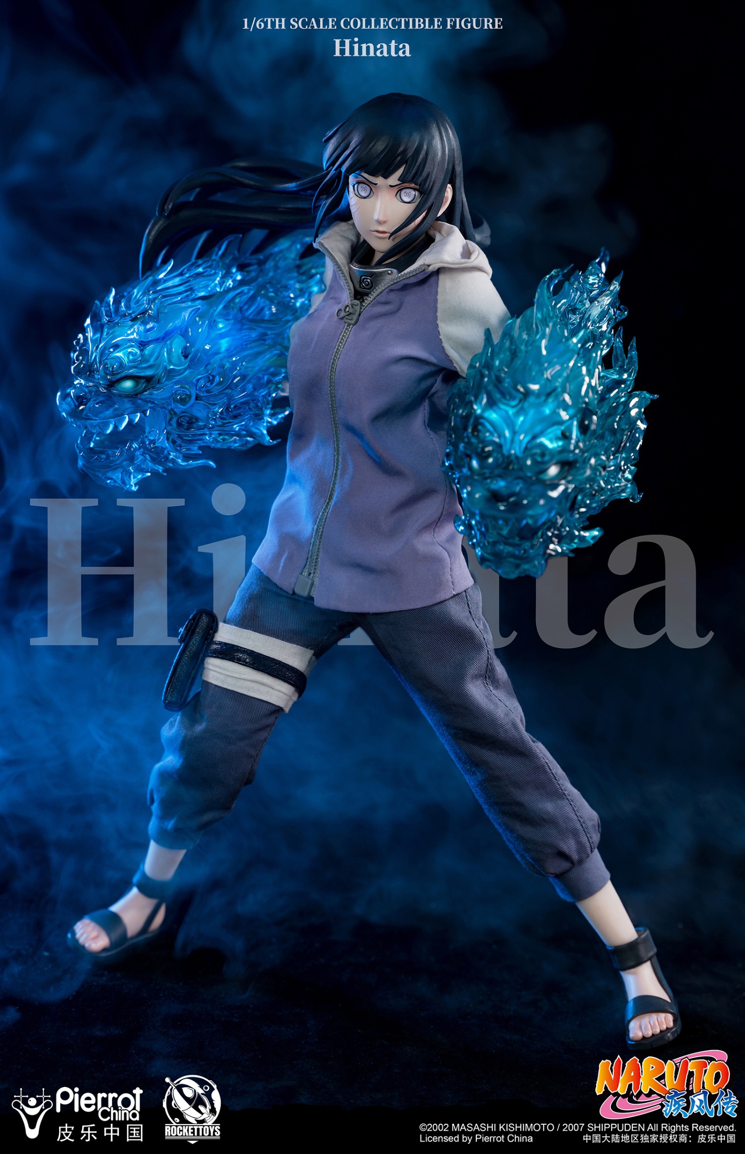 Rocket Toys 1:6 Naruto Hinata Collectible Figure [ROC-006] - EKIA Hobbies