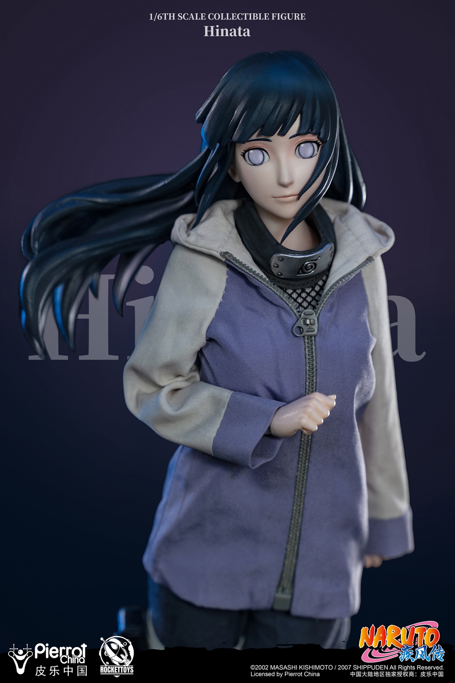 Rocket Toys 1:6 Naruto Hinata Collectible Figure [ROC-006] - EKIA Hobbies
