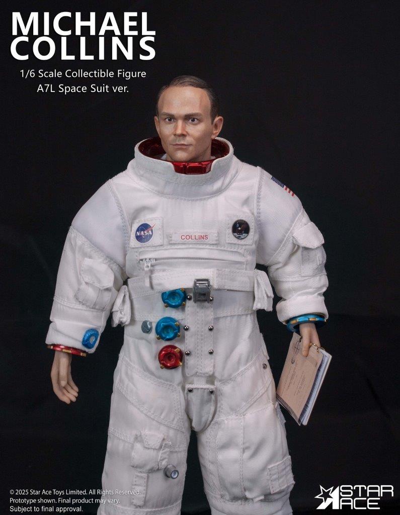 Star Ace 1/6 Apollo 11 Michael Collins Collectibles Figure [SA-0157 ...