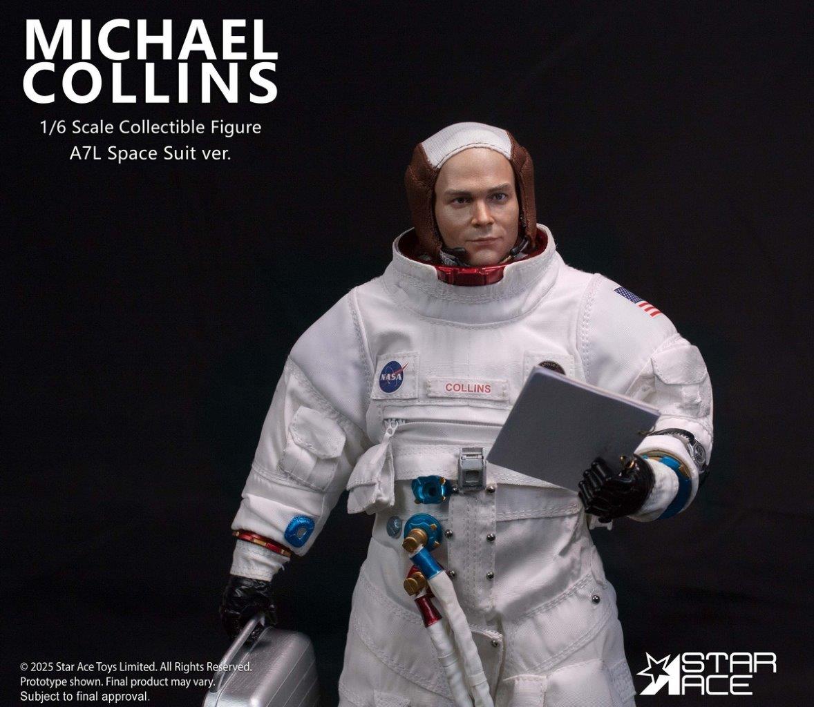 Star Ace 1/6 Apollo 11 Michael Collins Collectibles Figure [SA-0157 ...