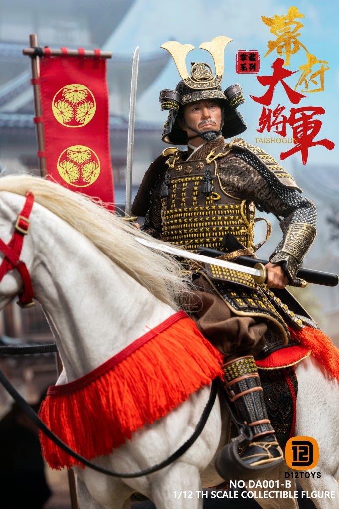 D12 Toys Shogun of the Shogunate Deluxe Horse & Banner Edition 1/12 ...