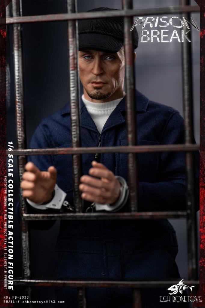 Fish Bone Prison Break tbag 1/6 Collectibles Figure [FB-Z023] - EKIA ...