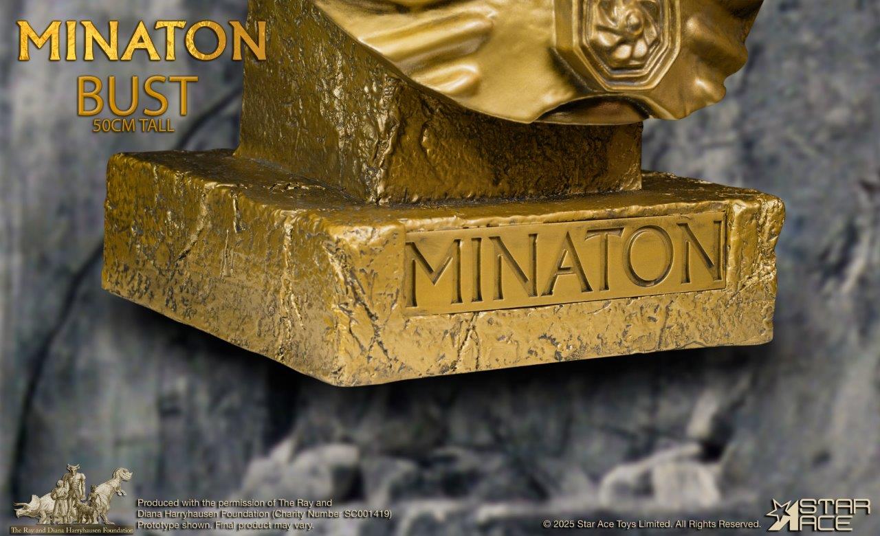 Star Ace Minaton Bust Soft Vinyl Statue [SA-7006] - EKIA Hobbies