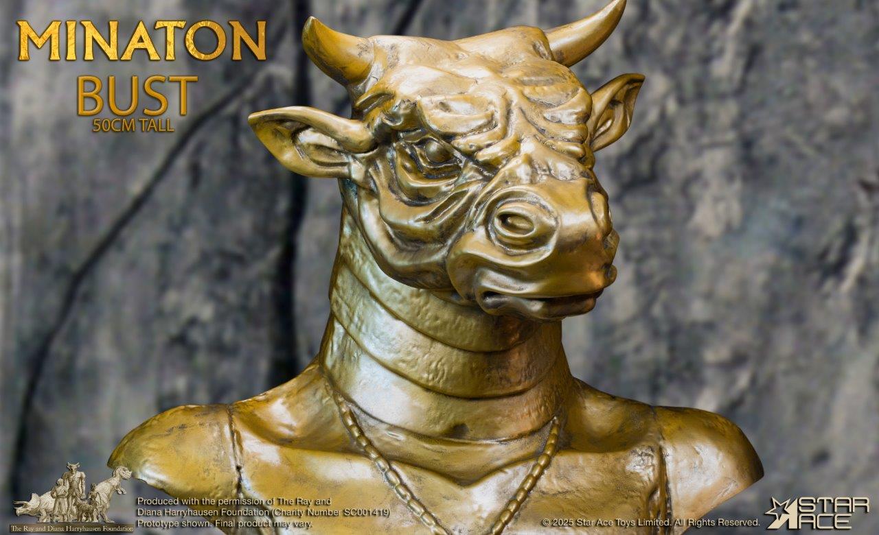 Star Ace Minaton Bust Soft Vinyl Statue [SA-7006] - EKIA Hobbies