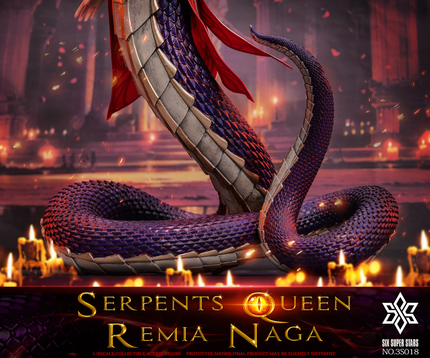 3S Toys Serpent Queen Remia Naga Boxed Figure [3S-018] - EKIA Hobbies