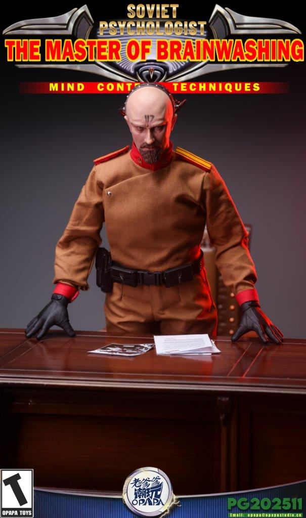 Opapa Toys Yuri-A Soviet Psychologist 1/6 Figure [OPT-PG202511] - EKIA ...