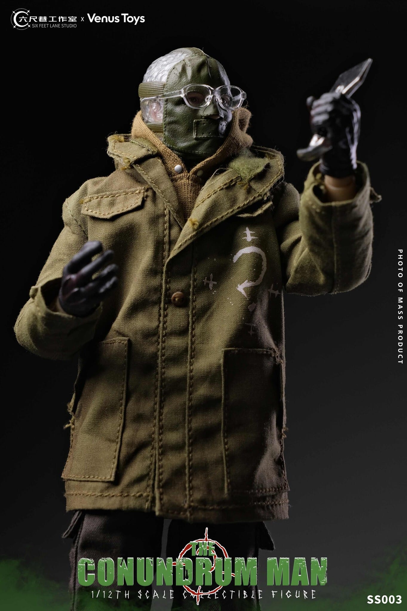 Six Feet Lane Studio x Venus Toys The Conundrum Man 1/12 Figure [SFS ...