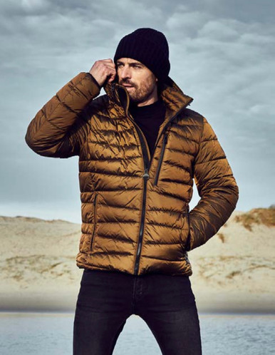 QUILTED COPPER JACKET - Bolder Menswear