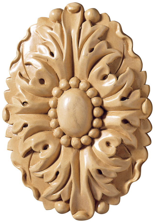Maple Wood Flower Rosette