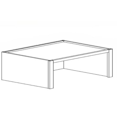 Open Locker Stacker 33 W X 48 H X 12 D - Rustic Teton Acorn by Legend ...