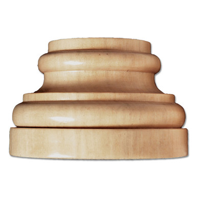 Traditional Cherry Wood Plinth Block