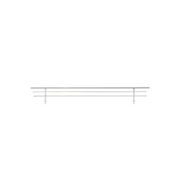 Wire Shoe Rail Chrome Wire
