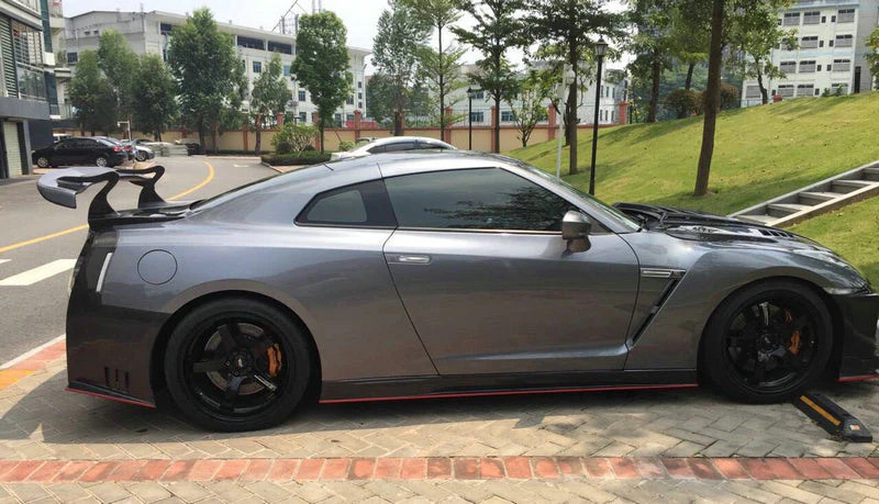 Carbon Fiber Swan Neck GT Spoiler for GTR R35 (2008-On): Performance ...