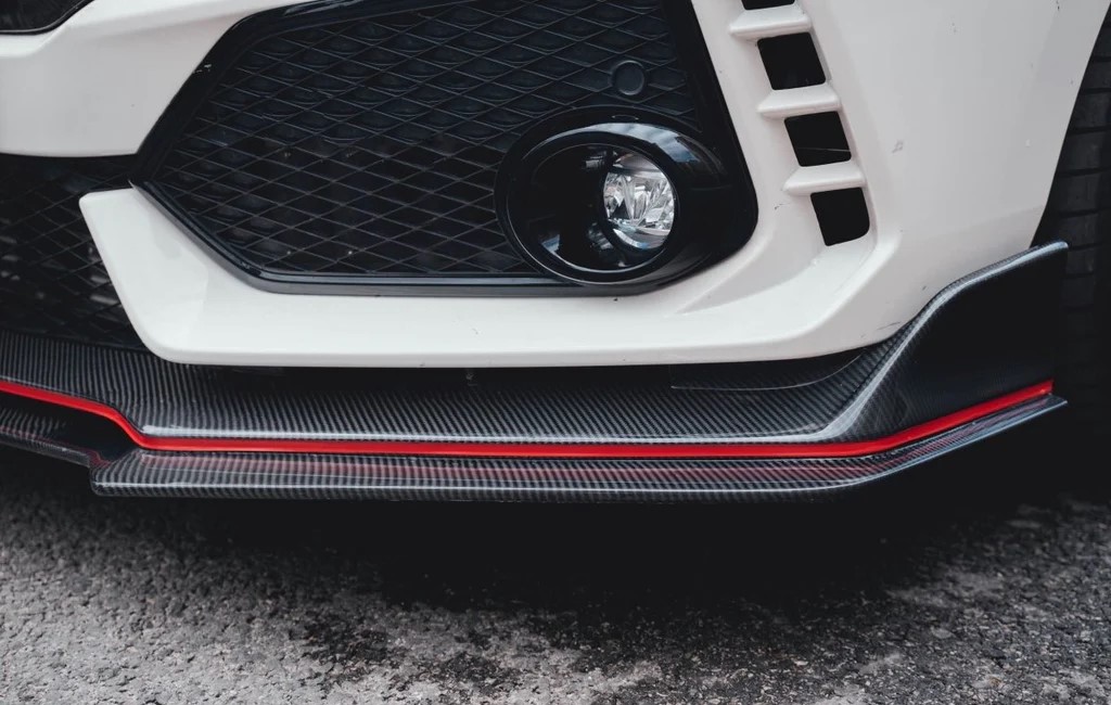 Carbon Fiber Front Lip Splitter for Honda FK8 Civic Type-R