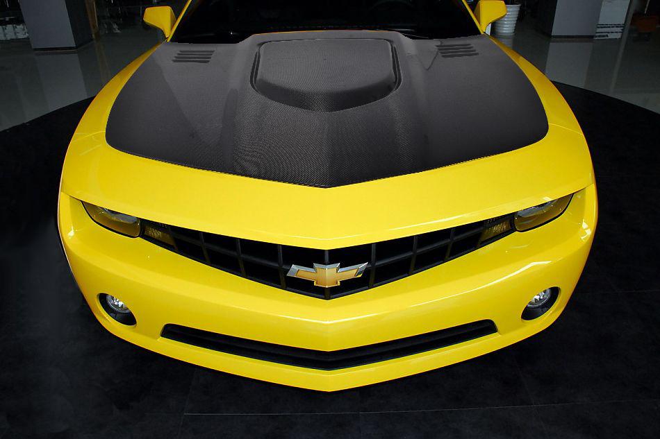 Carbon Fiber Hood Bonnet Ver.2 for Chevrolet Camaro 5th Gen 2010-2015