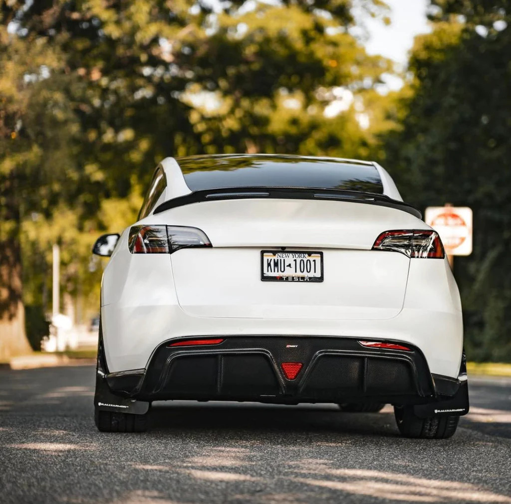 Carbon Fiber Rear Diffuser Ver.2 for Tesla Model Y