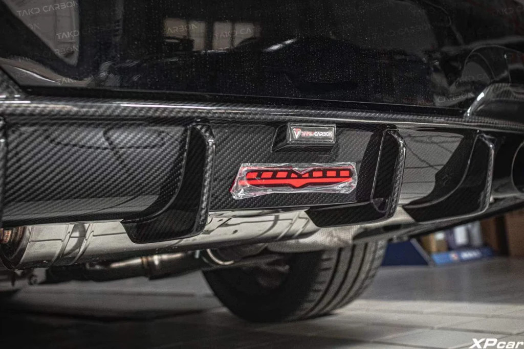 Carbon Rear Diffuser & Canards for BMW 3 Series 330i M340i G20 Pre-LCI