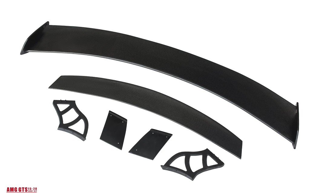 Carbon Fiber Rear Spoiler Wing Ver.2 for Mercedes Benz C190 AMG GT GTS ...