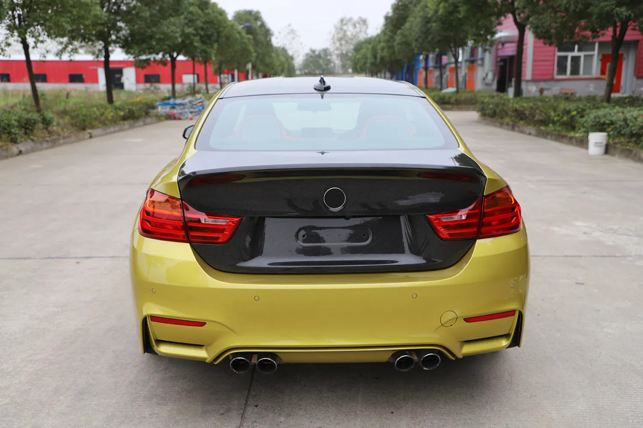 Transform Your Car's Aesthetic with a Sleek Carbon Fiber Trunk - CFX TUNING