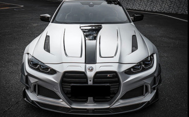 Carbon Fiber Clear Hood Bonnet For BMW M3 M4 G80 G82 G83