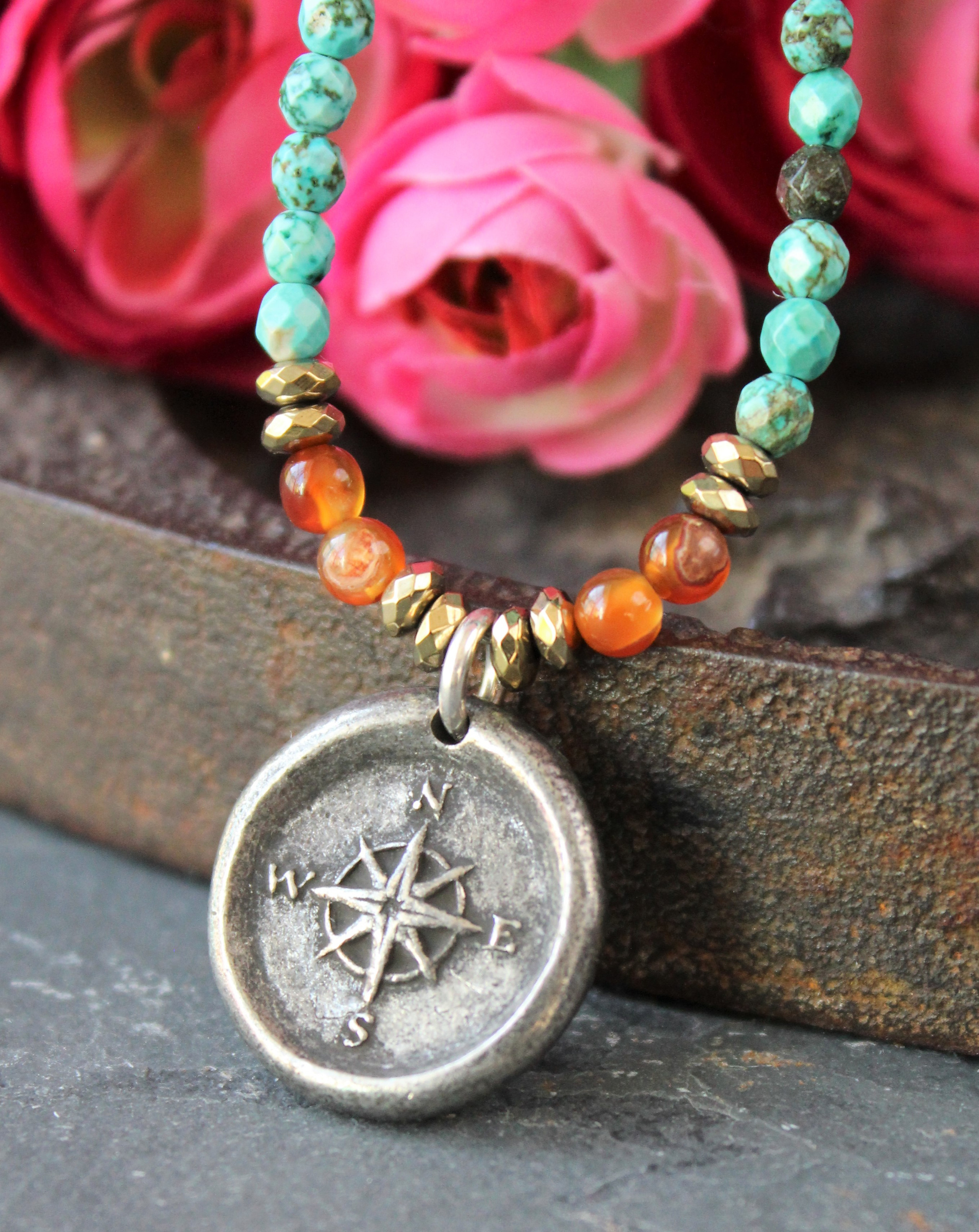 My True North Necklace | Ever Designs Bohemian Jewelry