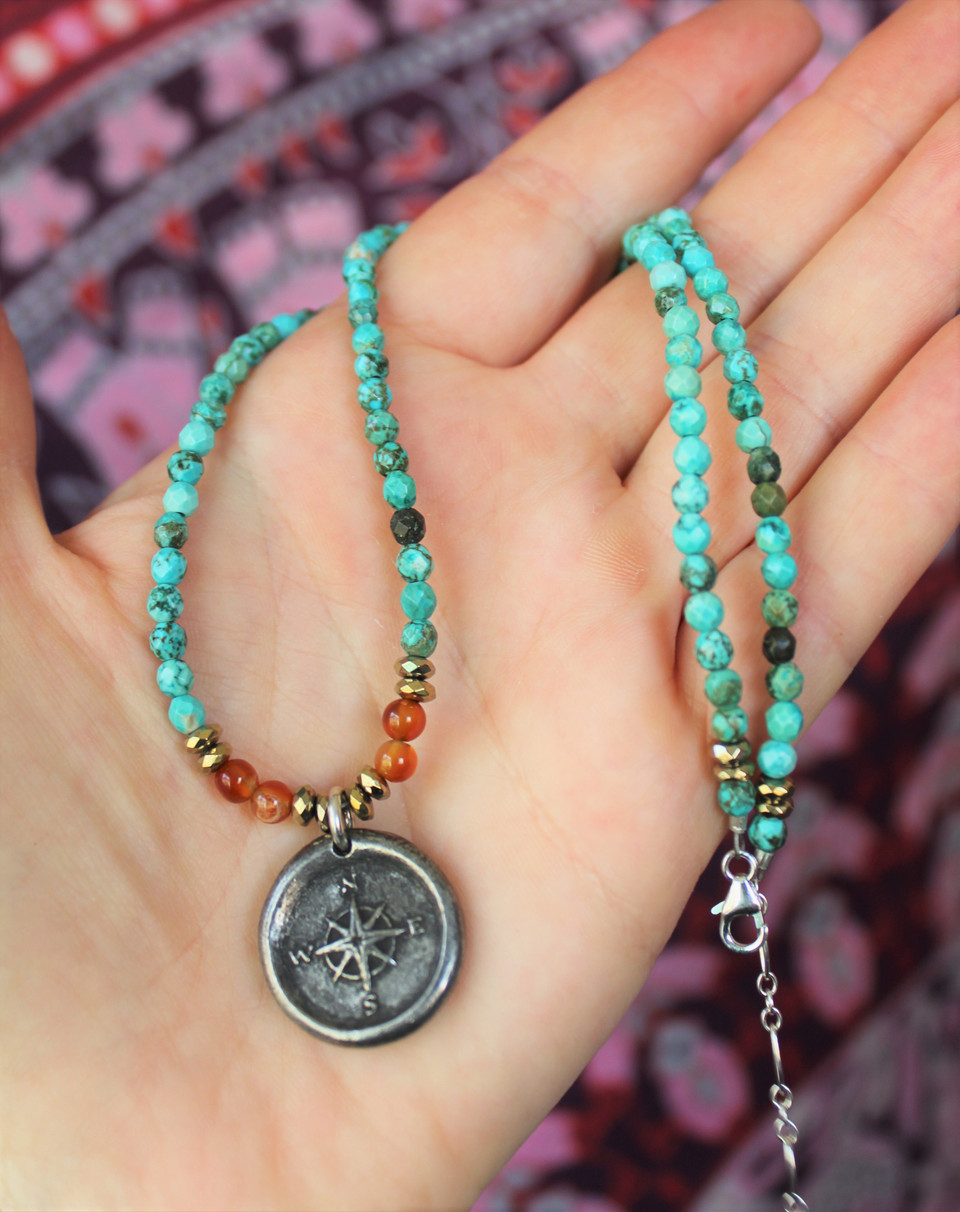 My True North Necklace | Ever Designs Bohemian Jewelry