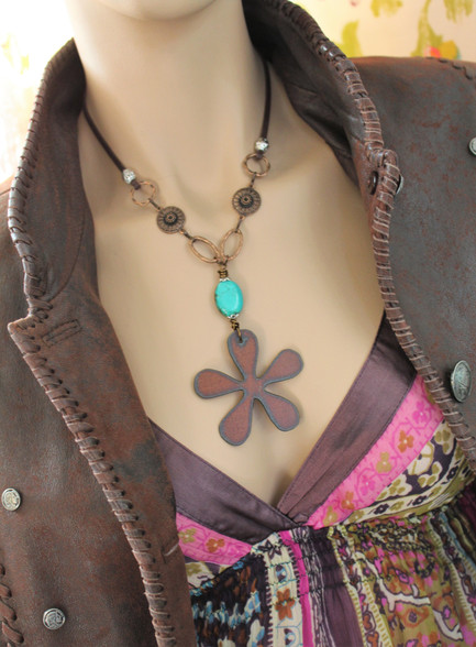 Flower Child Bohemian Necklace | Ever Designs Jewelry