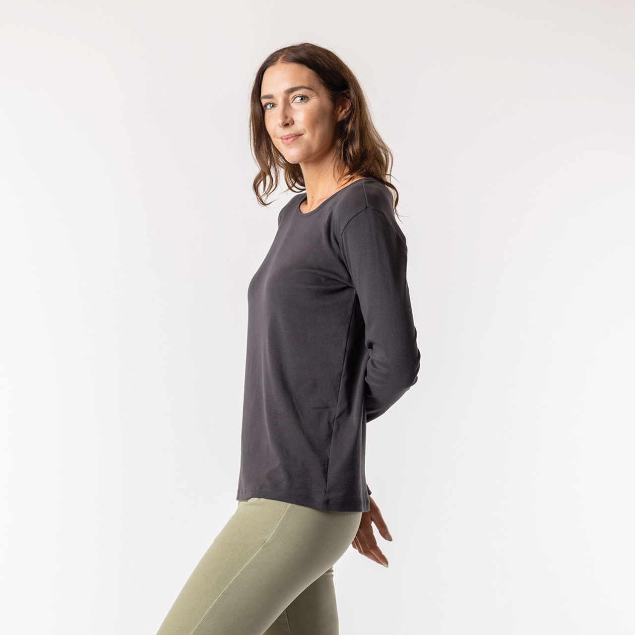 Organic Cotton Layering Tee - Long Sleeve Tee