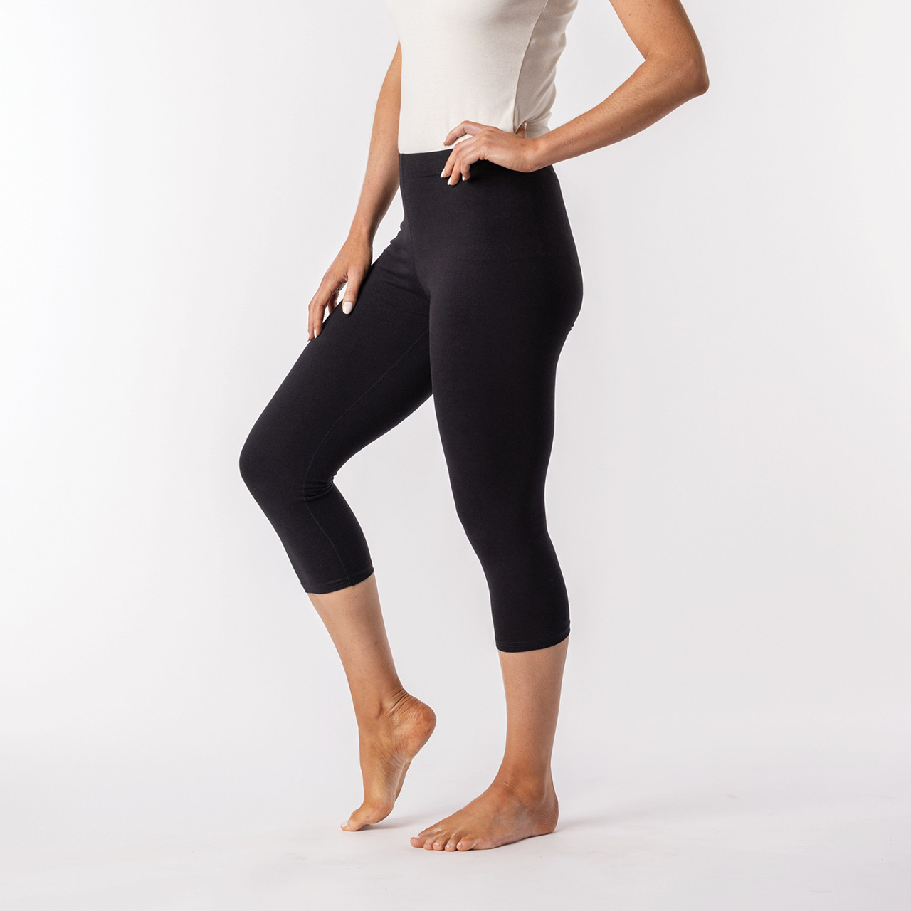 mid calf leggings - organic cotton leggings