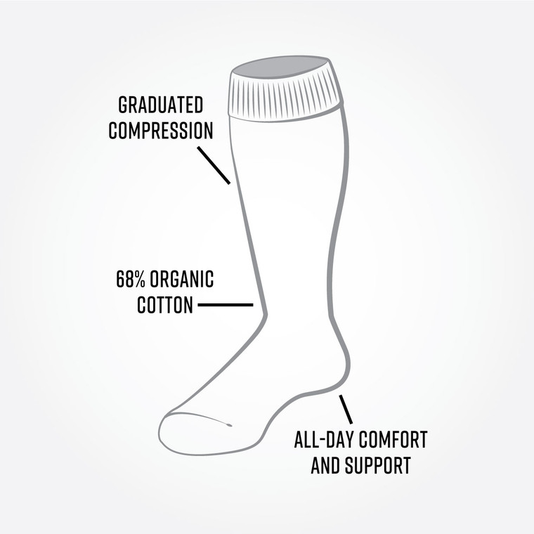 Cotton Compression Socks